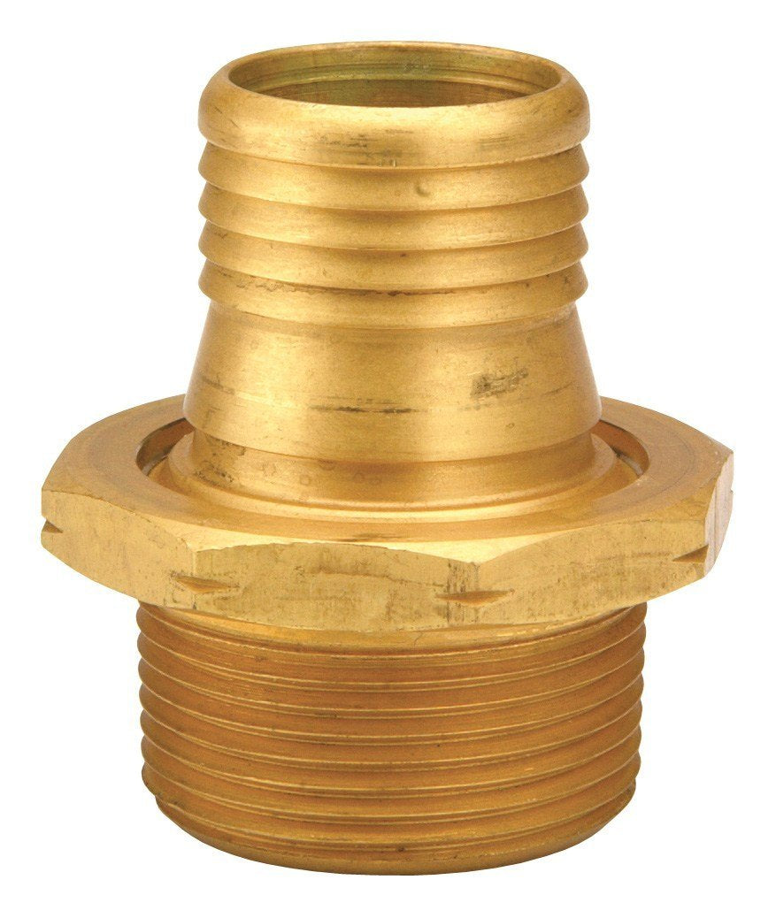 3" Scovill Style Permanent MNPT Coupling, Brass 520H Series ...
