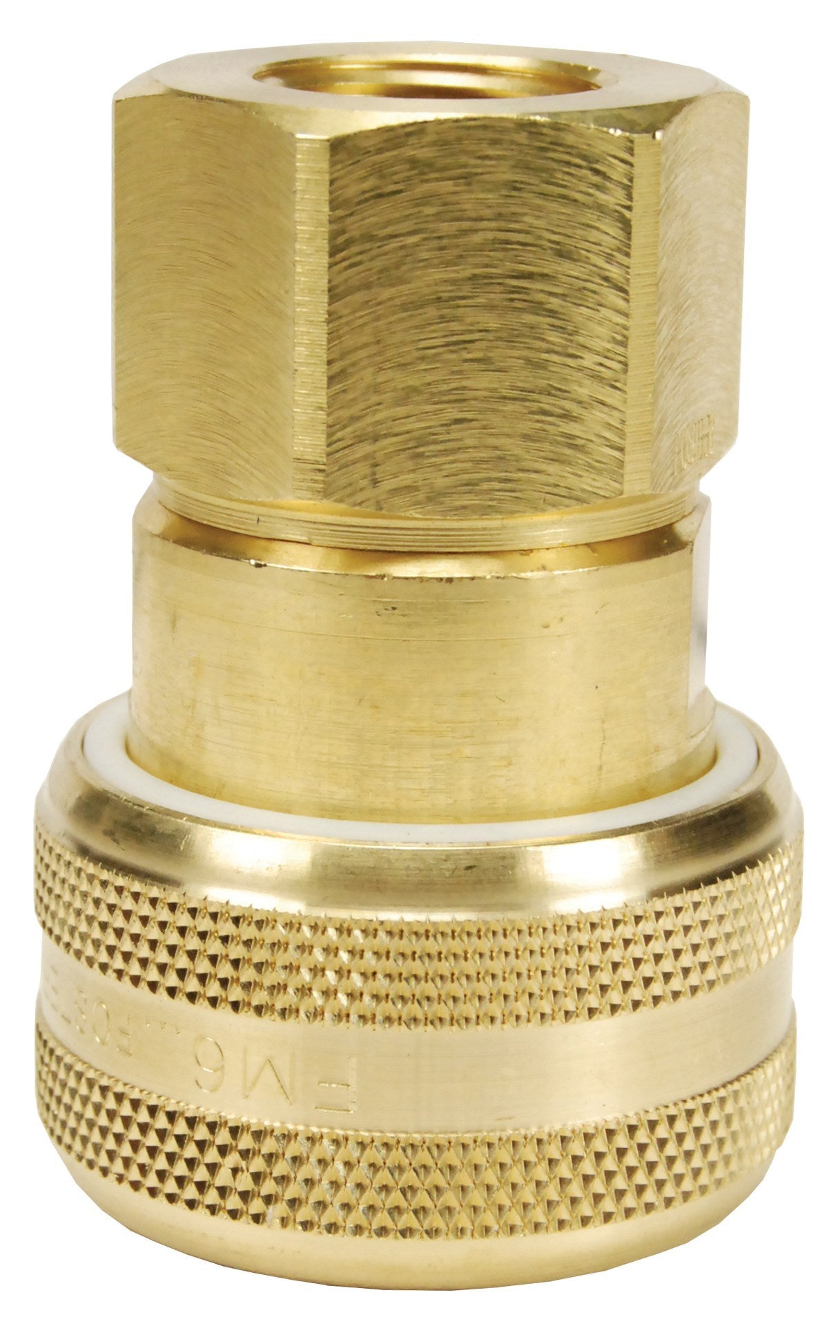 Automatic Fem Coupler 3/4" Body x 1/2" Fem NPT Brass - Specialties ...