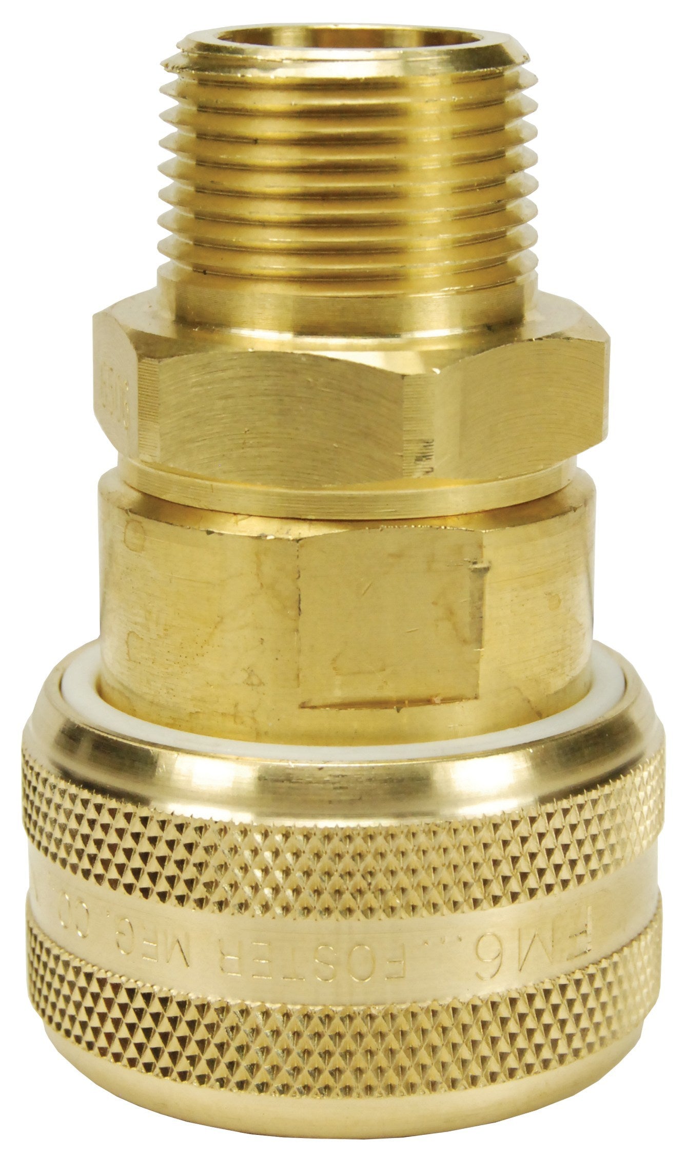 Automatic Male Coupler 3/4" Body x 3/4" Male NPT Brass - Specialties ...