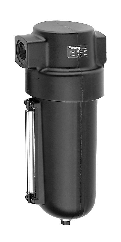 3/4" Series-1 Airline Filter w/ Semi Auto, Metal Bowl w/Sight Glass ...