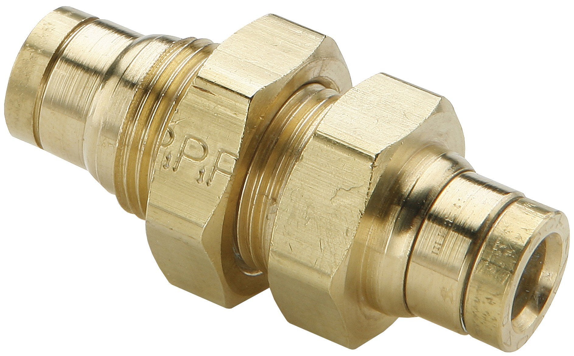 DOT Push-In Bulkhead Union 1/4" Tube - Specialties Company of Freeport