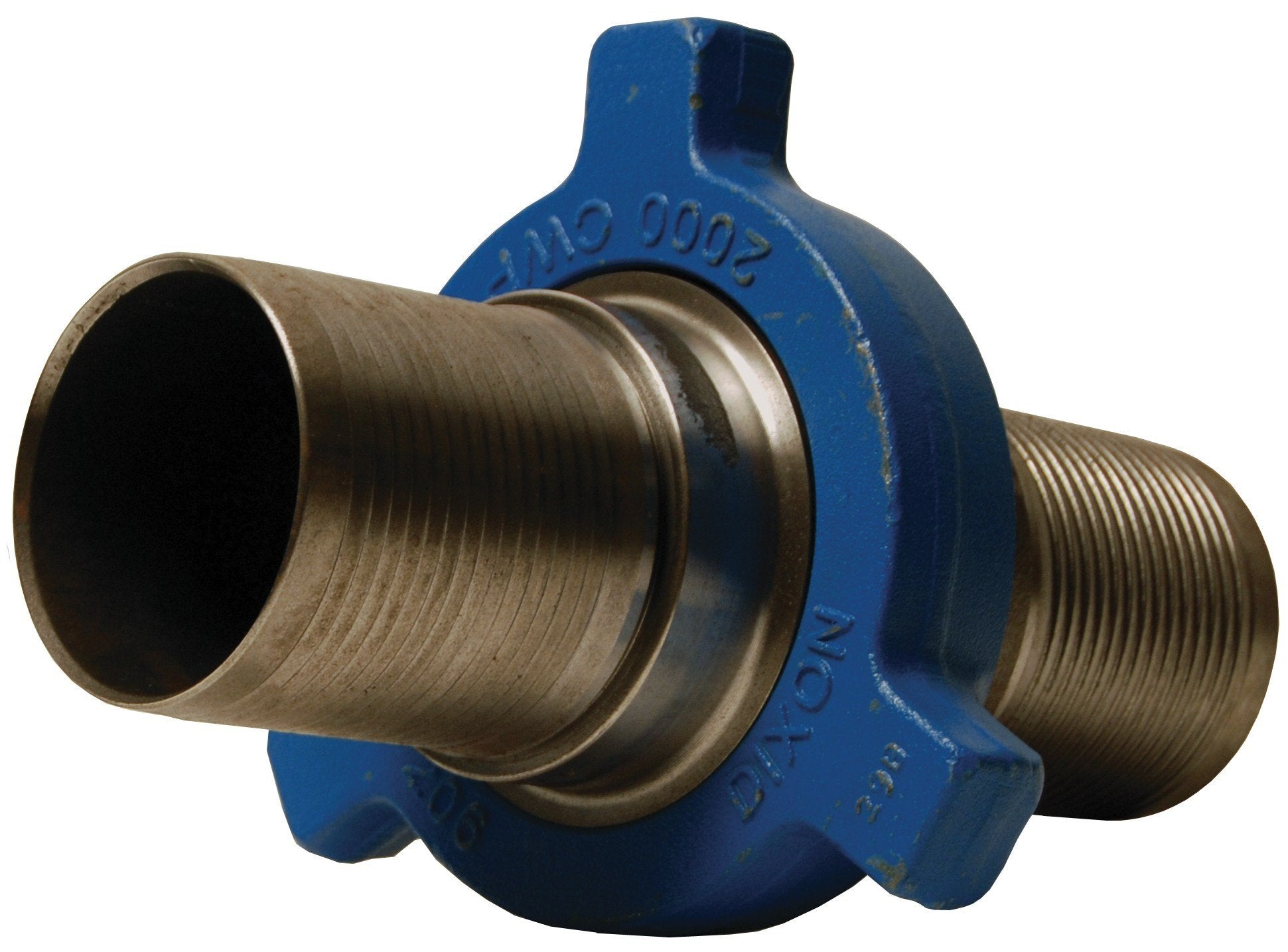 4" Zinc Plated Male-Fem Frac Assy Fig 206 One-Piece Fitting ...