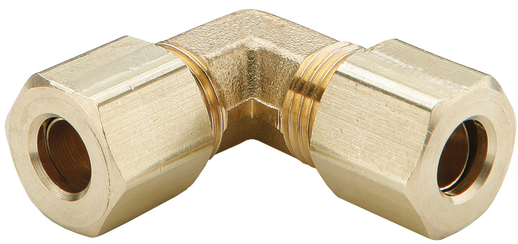 5/16" Brass Union Elbow Compression Fitting - Specialties Company of ...
