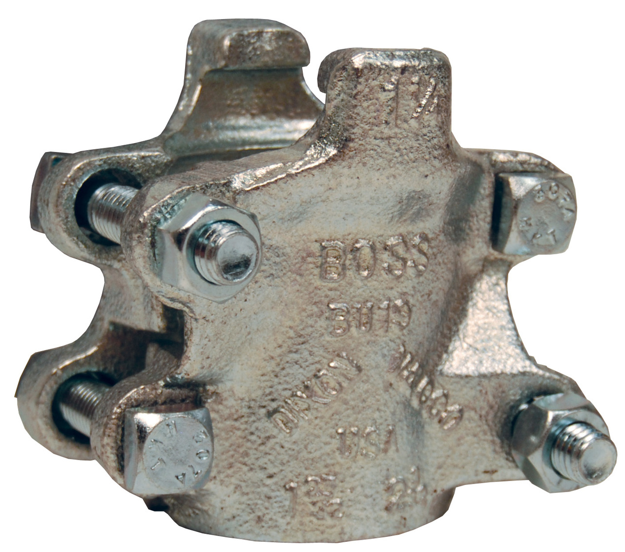 Boss Clamp 4 Bolt Type, 2 Gripping Fingers-B30 - Specialties Company of ...