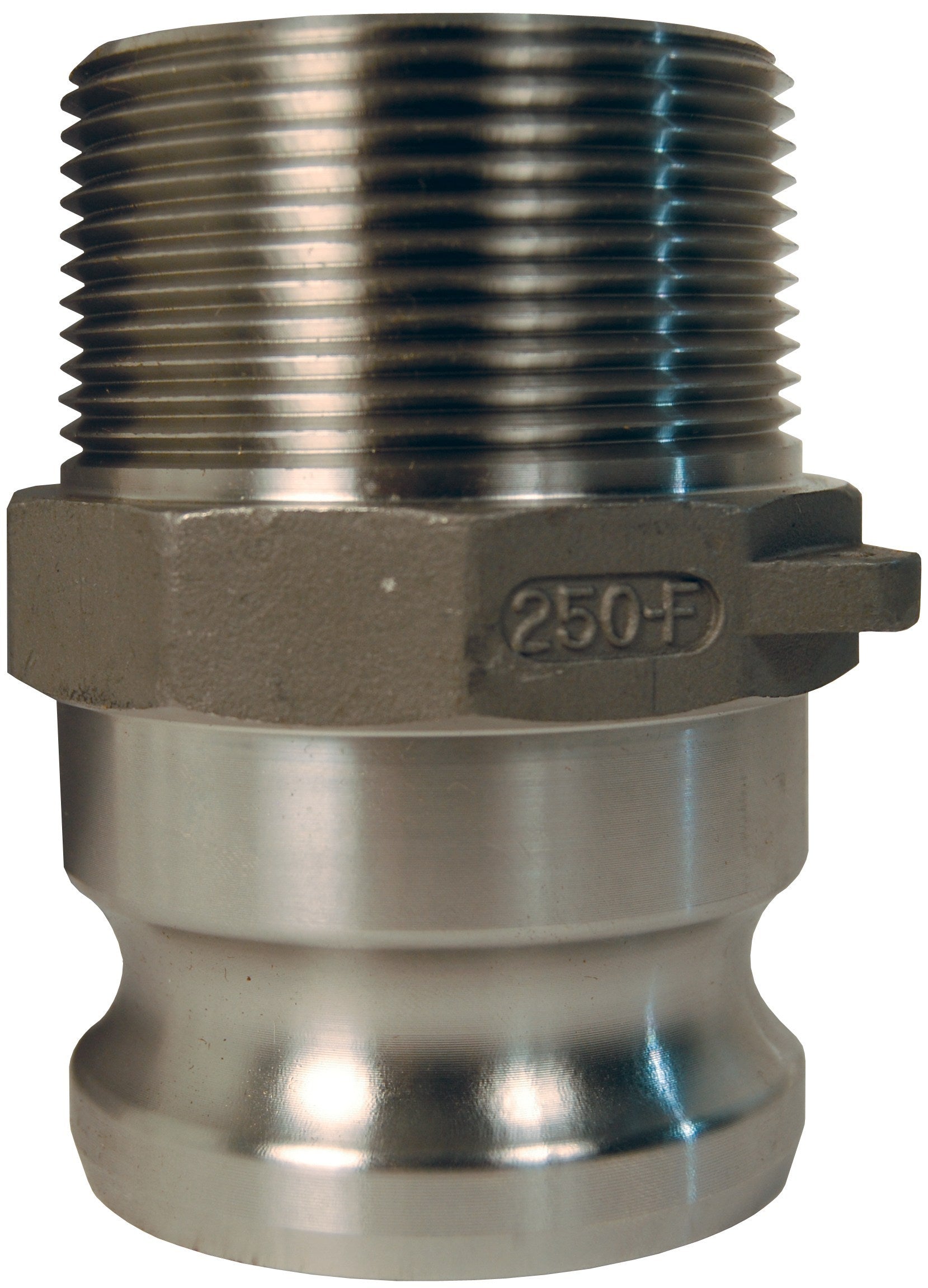 1/2" Global 316SS Male NPT x Male Adapter - Specialties Company of Freeport