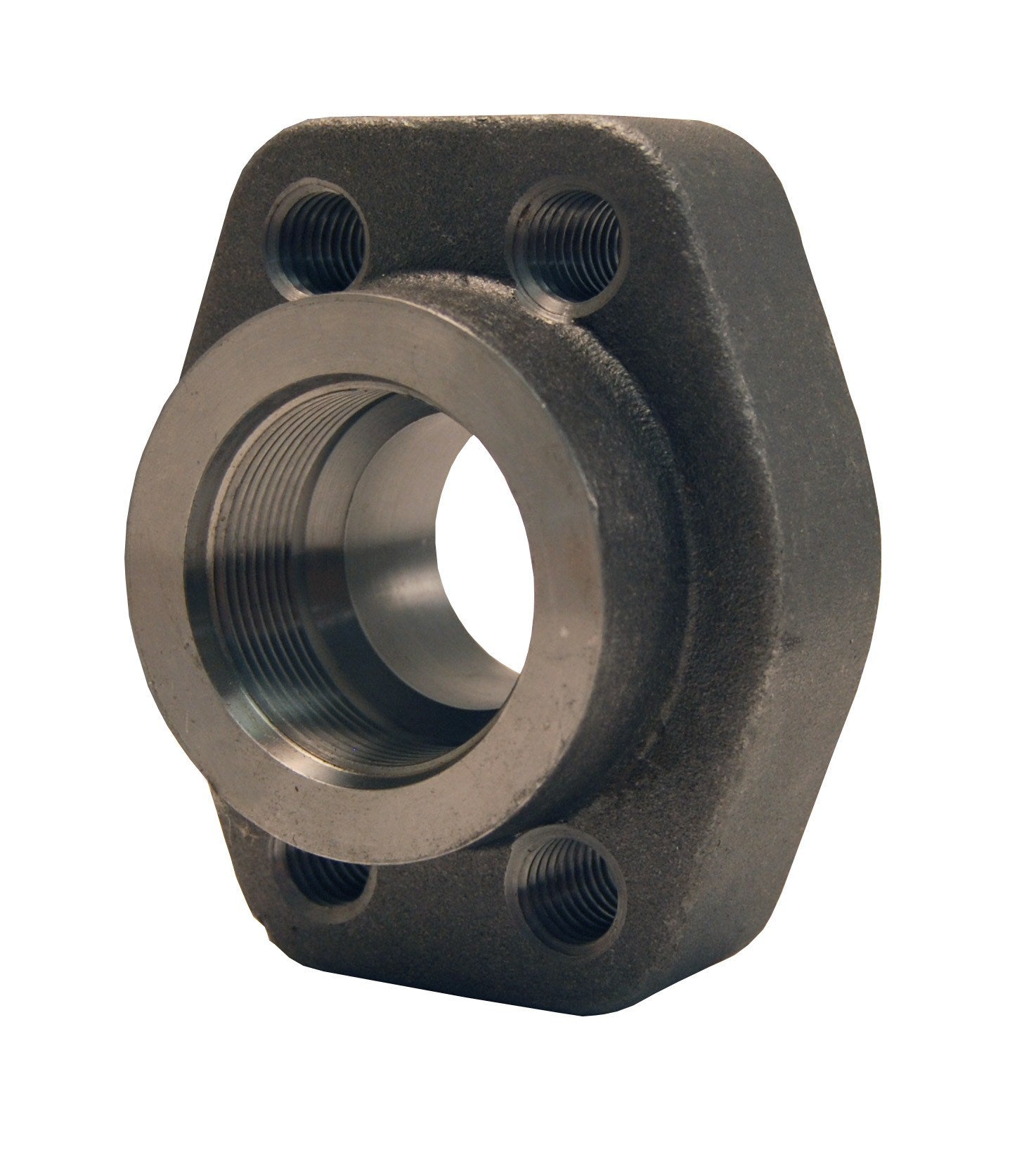 Code 62 Hyd 4-Bolt Flat Face Flange CS 1" SAE Port & Pad, 1-5/16" UNF ...
