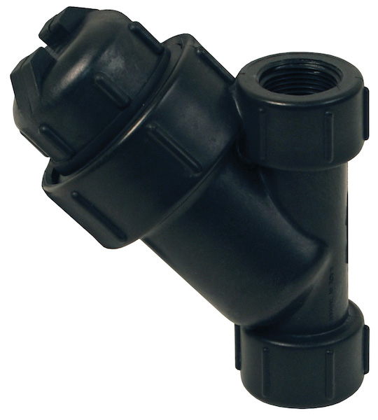 1" Fem NPT Polypro Y-Line Strainer 40 Mesh - Specialties Company of ...