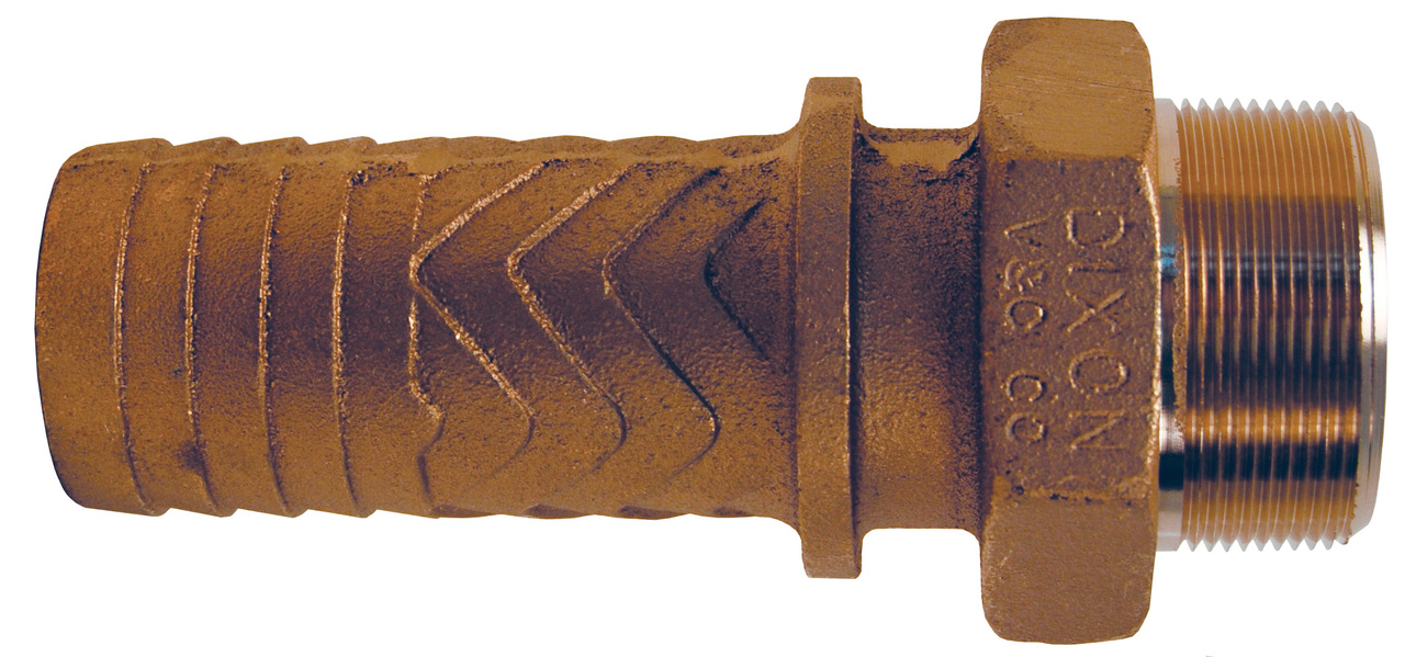 1-1/2" Brass Boss MNPT Stem - Specialties Company of Freeport