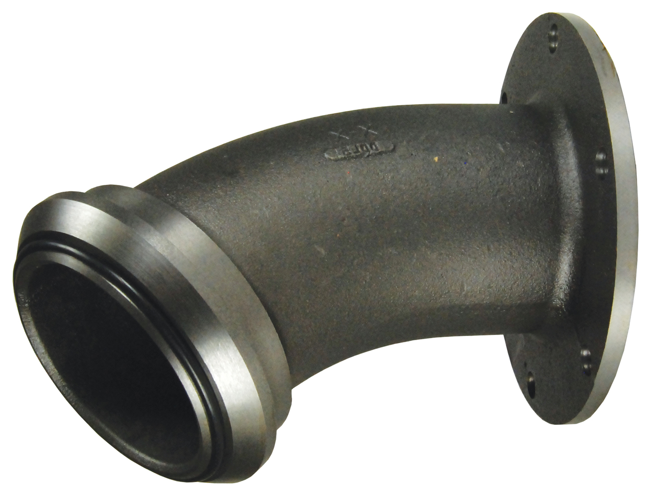 One-Piece Flange x Male Hammer Union 45 Elbow Adapter-HUM2064FLH6451 ...