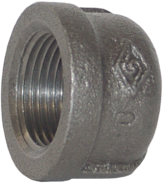 1" FNPT 150# Iron Threaded Cap - Specialties Company of Freeport