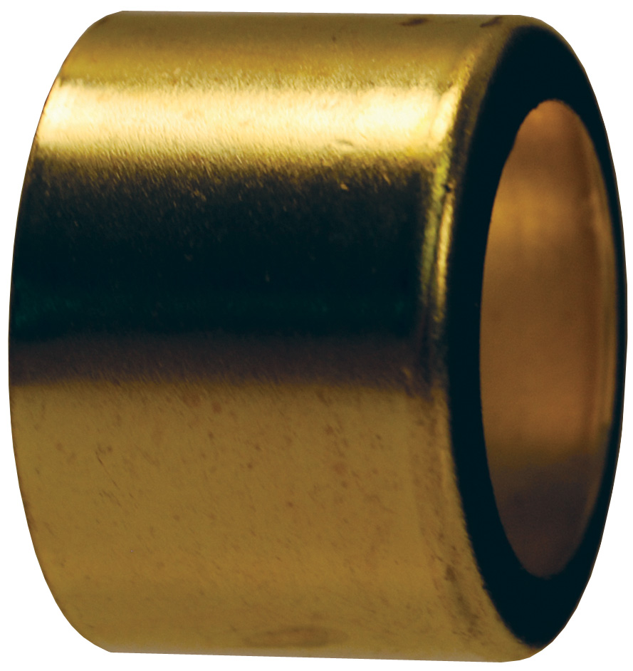 Brass Ferrule for Fluid (Only) 1.100" ID, .843 Long, End Hole .812 ...