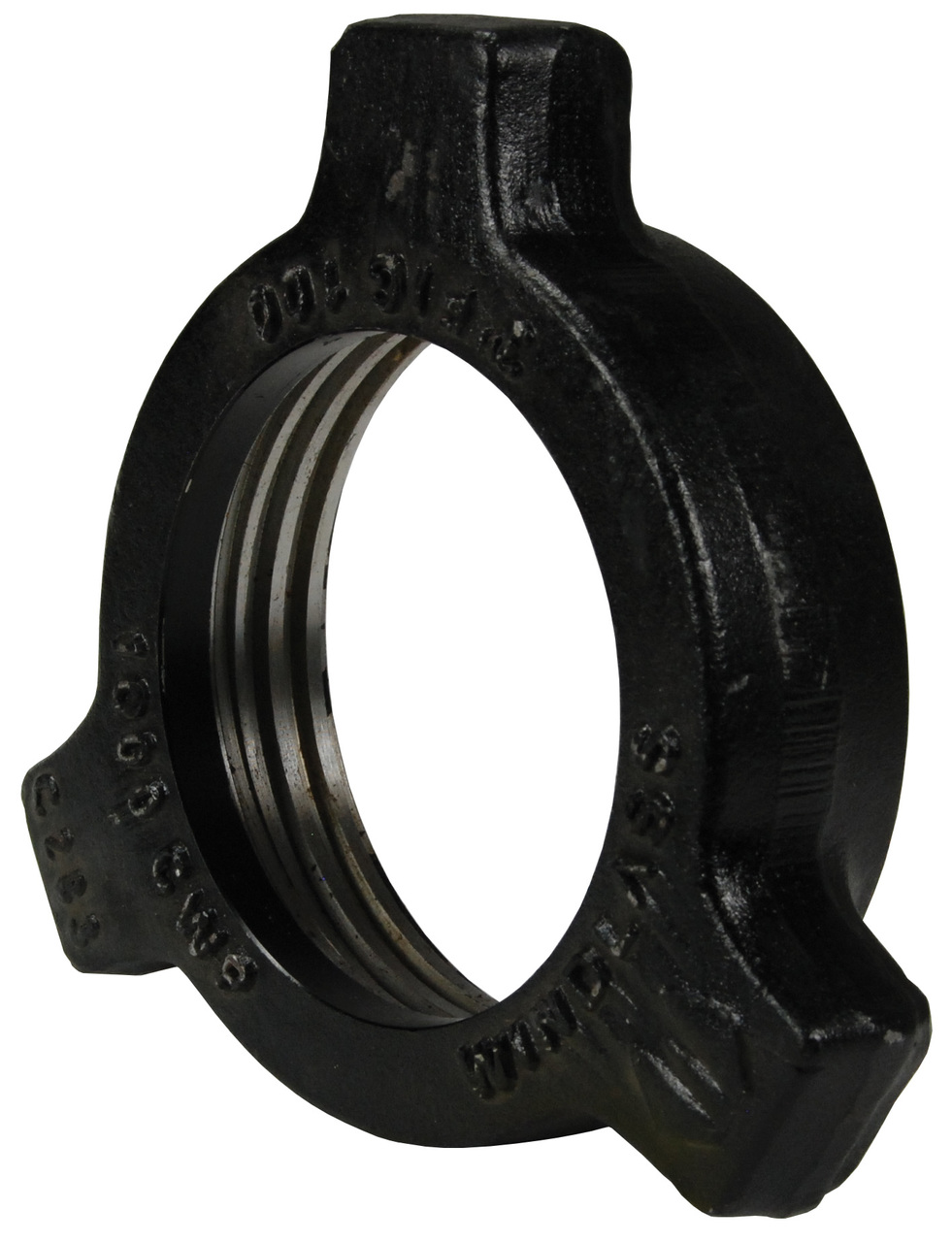 4" Fig 100 Black Hammer Union Nut Forged Steel, One-Piece Fitting ...