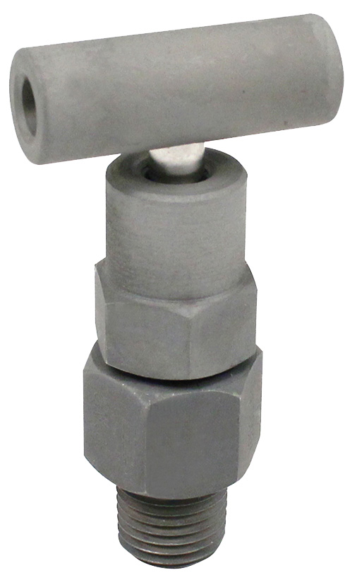 1/4" Steel Bleed Needle Valve Soft Tip Male NPT, T-Handle - Specialties ...
