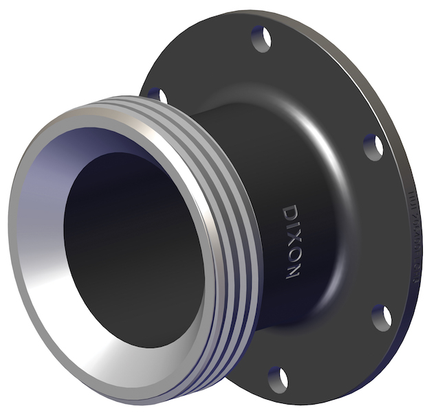 One-Piece Flange x Female Hammer Union Adapter-HUF206400FLGH6 ...