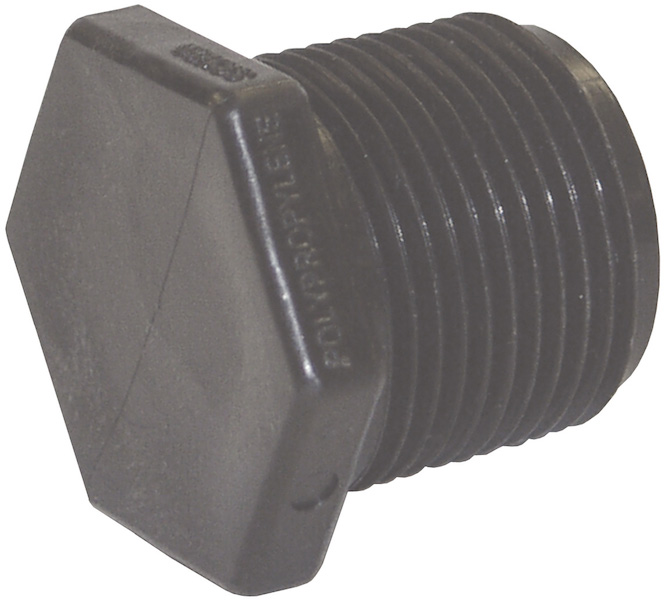Schedule 80 Threaded Polypropylene Pipe Plug-62201 - Specialties ...