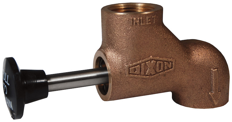3/4" NPT PUSH PULL DRAIN VALVE, BR - Specialties Company of Freeport