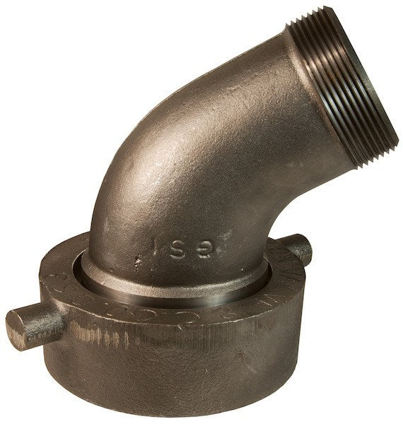 5" Iron Railroad Tank Car x 4" Male NPT Elbow - Specialties Company of ...