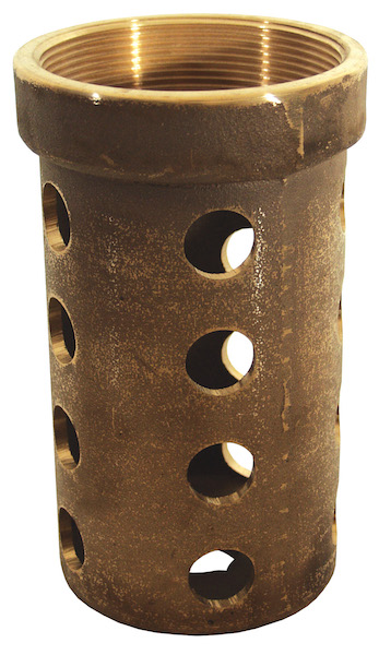 Brass Tank Round Hole Strainer-BS600 - Specialties Company of Freeport