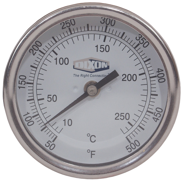 Bi-Metal Back Connected 3" Face Thermometer-30025064 - Specialties ...