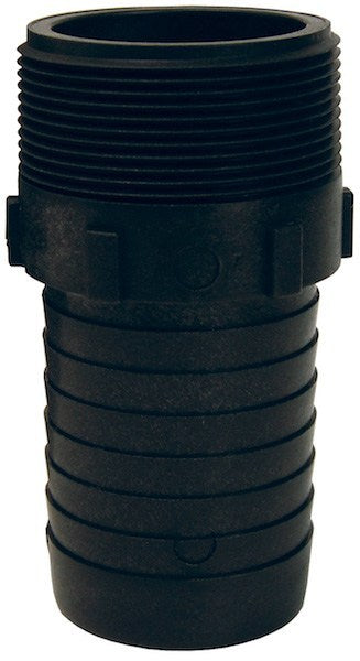 4" Hose Shank x Male NPT Insert Polypropylene - Specialties Company of ...