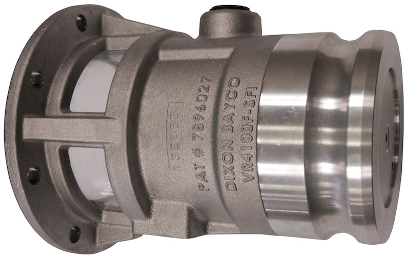 Vapor Return Valve TTMA Flange with In-line Sight Glass-VR4100F-SFI ...