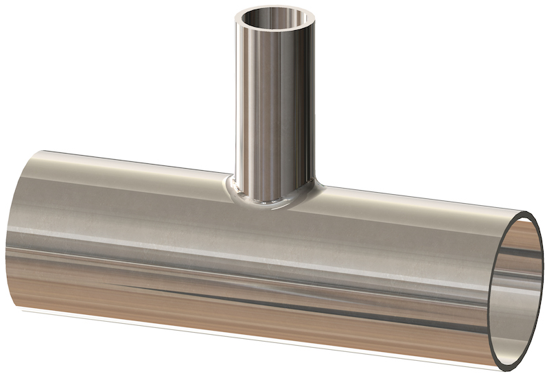 1.5x.50" BPE Reducing Tee - SF1 - Specialties Company of Freeport